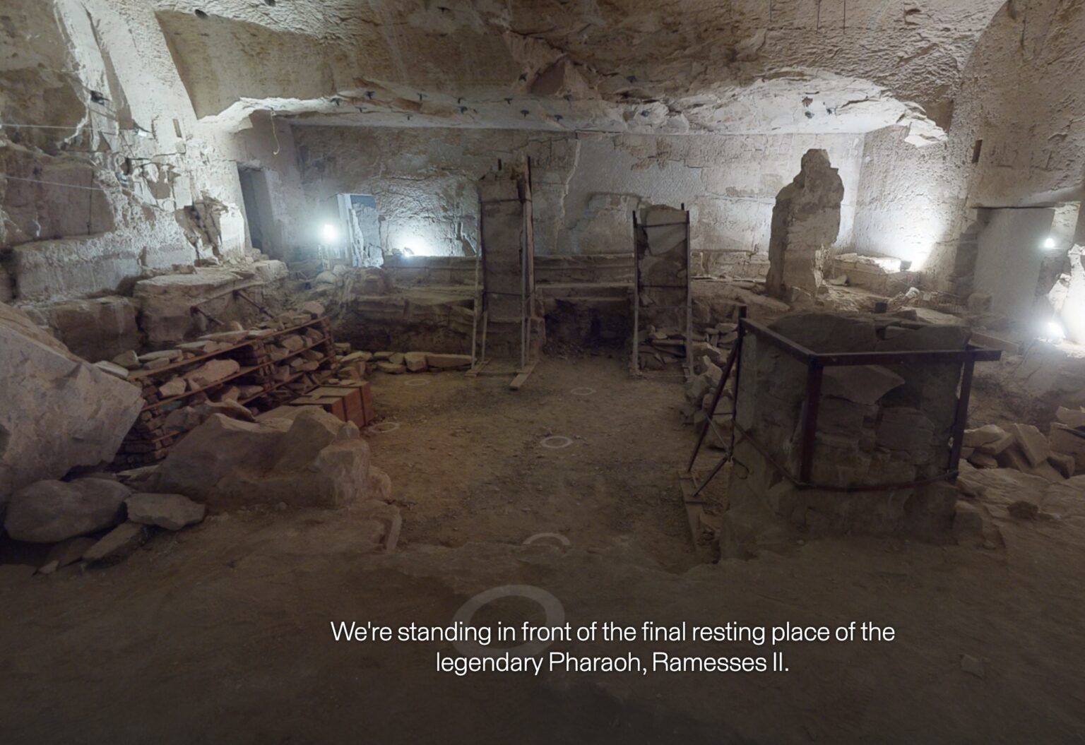 Paseo virtual por la tumba del faraón Ramsés II - Amigos de la Egiptología